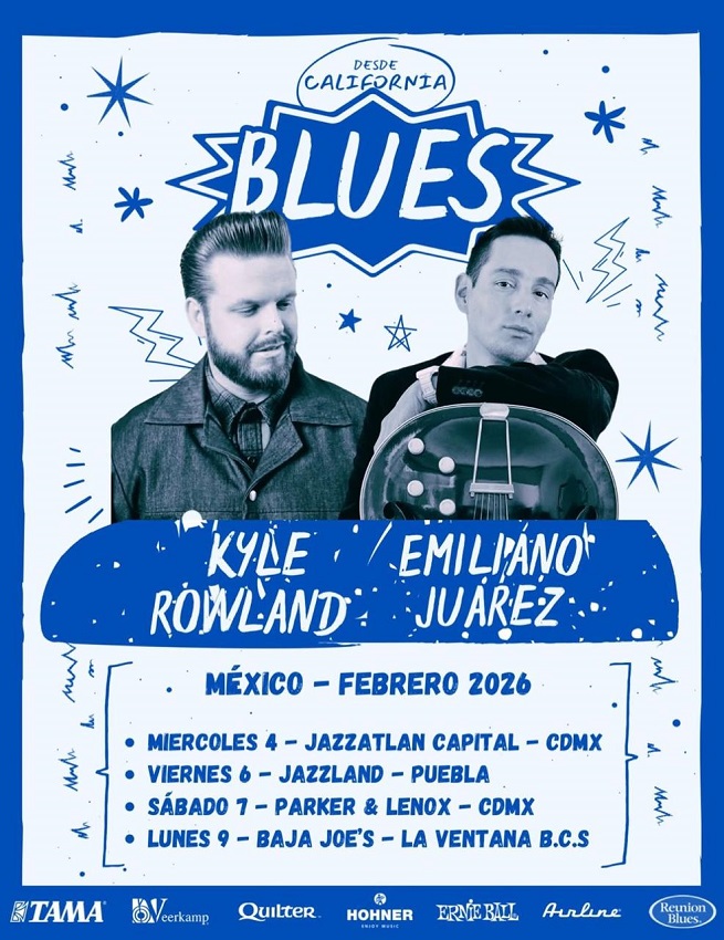 Kyle Rowland, un blues desde California – DiariodelaCiudad.mx